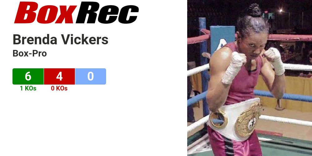 BoxRec: Brenda Vickers