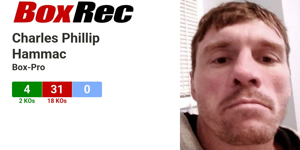 BoxRec: Charles Phillip Hammac