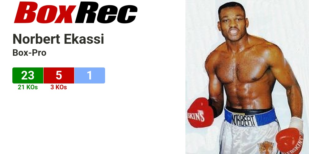 BoxRec: Norbert Ekassi