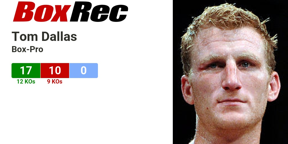 BoxRec: Tom Dallas
