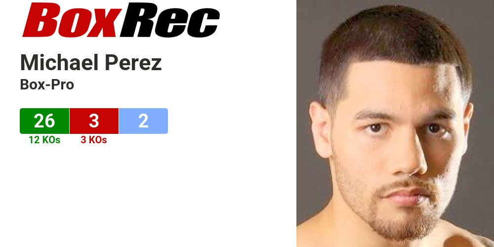 BoxRec: Michael Perez