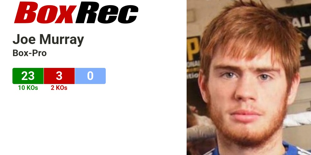 BoxRec: Joe Murray