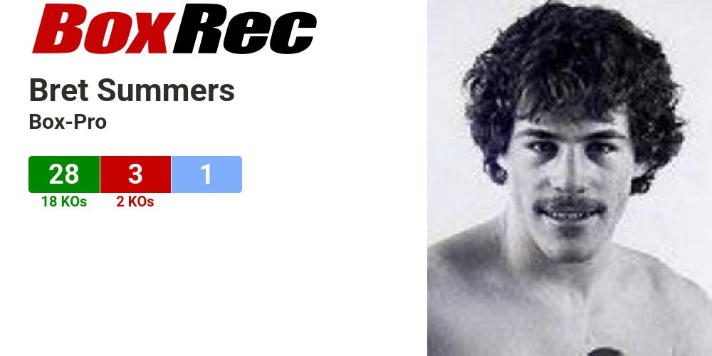 BoxRec: Bret Summers