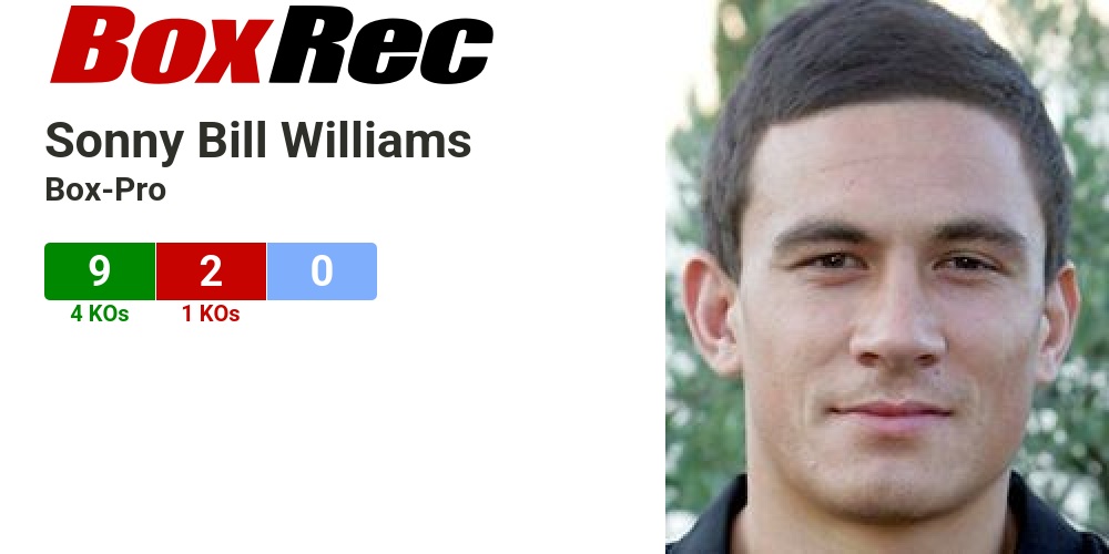 BoxRec: Sonny Bill Williams