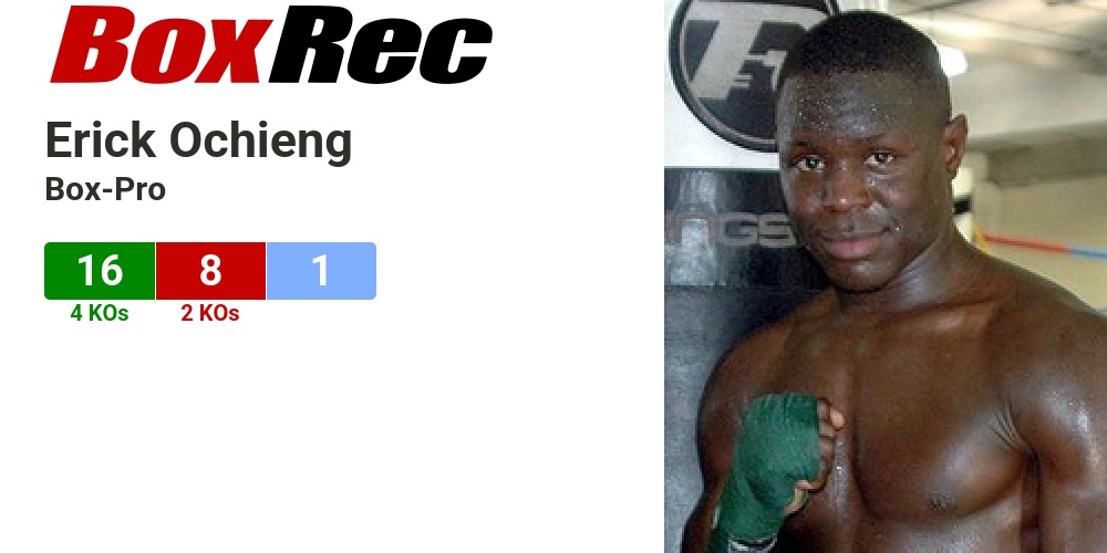 BoxRec: Erick Ochieng