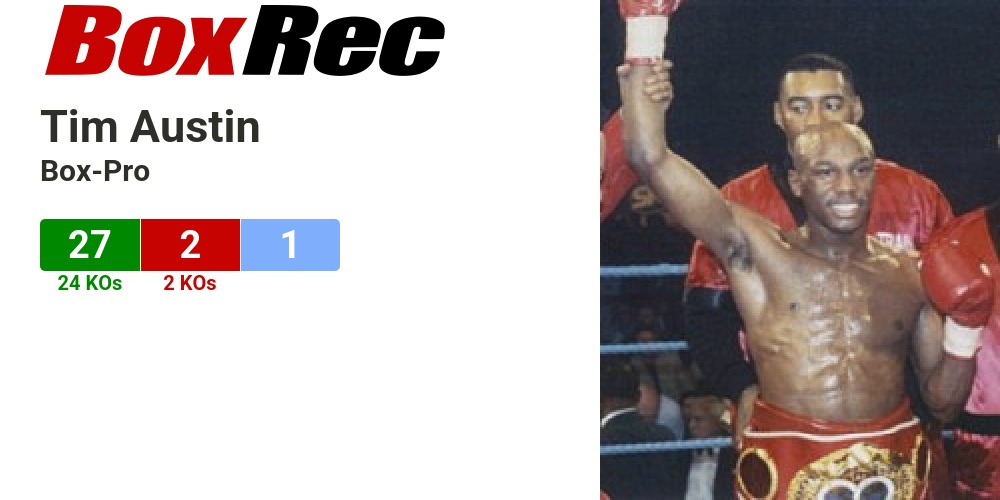 BoxRec: Tim Austin