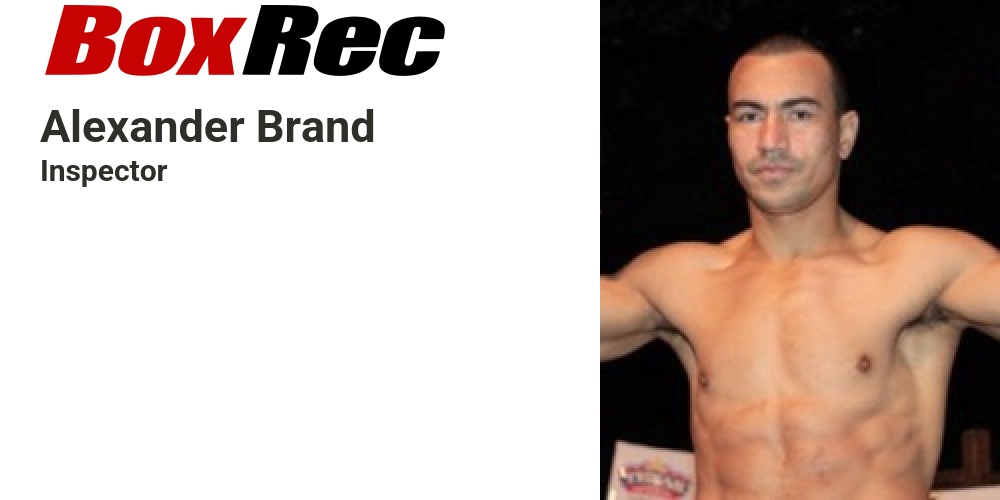 BoxRec: Alexander Brand