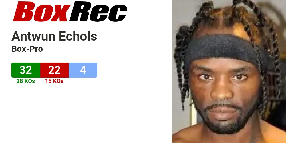 BoxRec: Antwun Echols