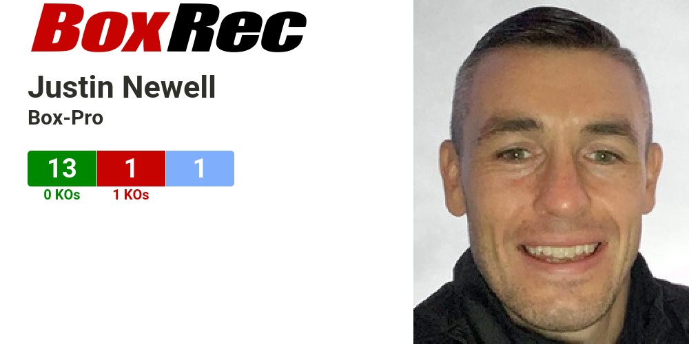 BoxRec: Justin Newell