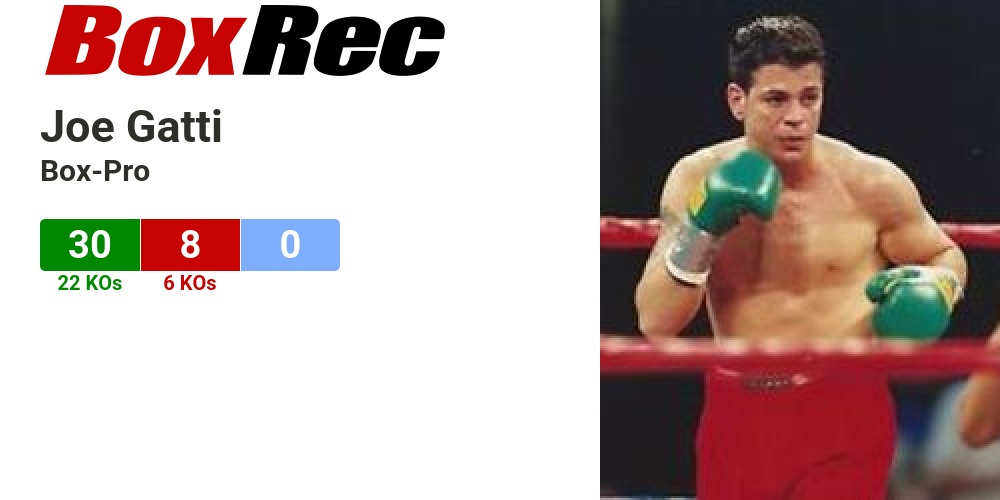 BoxRec: Joe Gatti