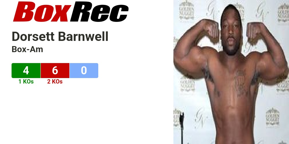 BoxRec: Dorsett Barnwell