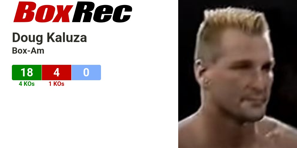 BoxRec: Doug Kaluza