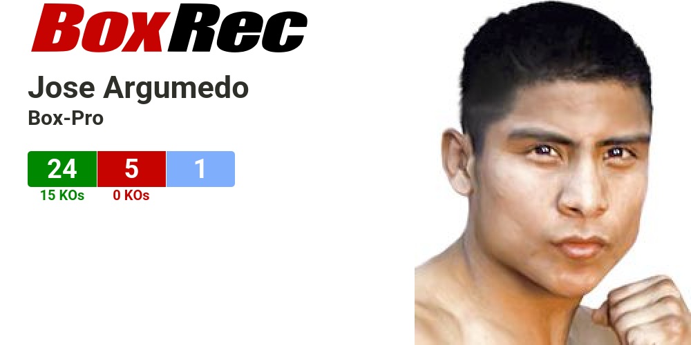 BoxRec: Jose Argumedo