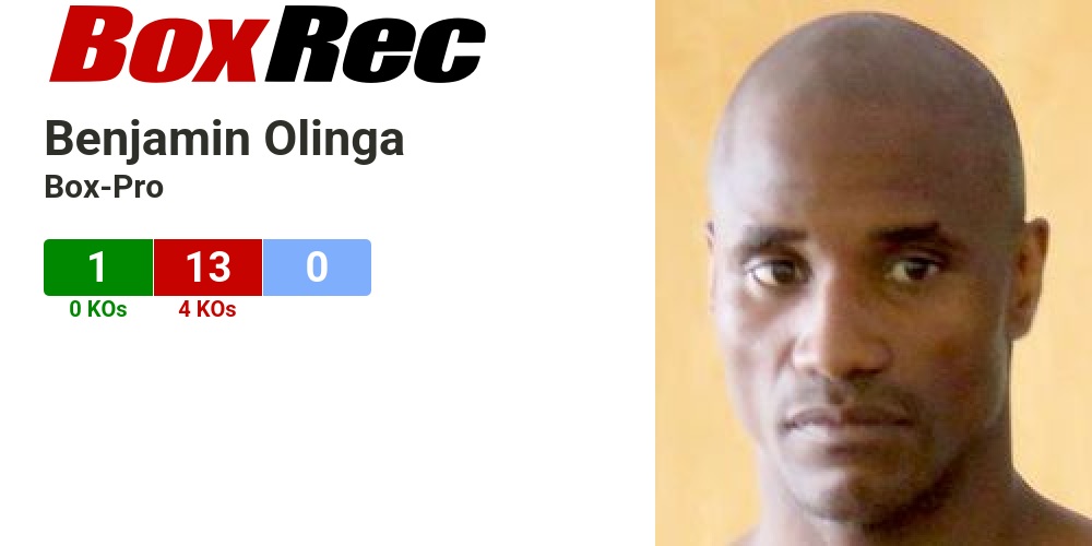 BoxRec: Benjamin Olinga