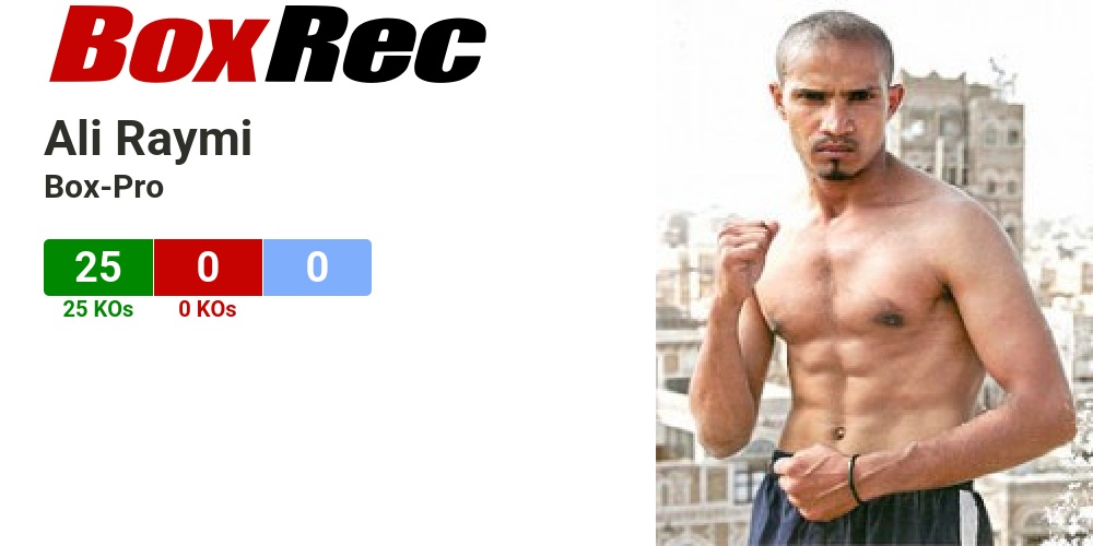 BoxRec: Ali Raymi