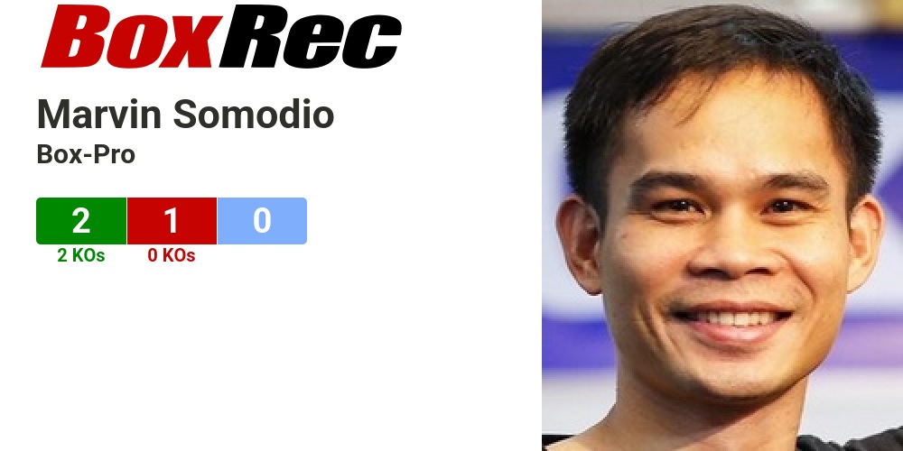 BoxRec: Marvin Somodio