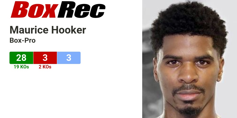 BoxRec: Maurice Hooker