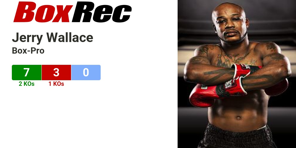 BoxRec: Jerry Wallace