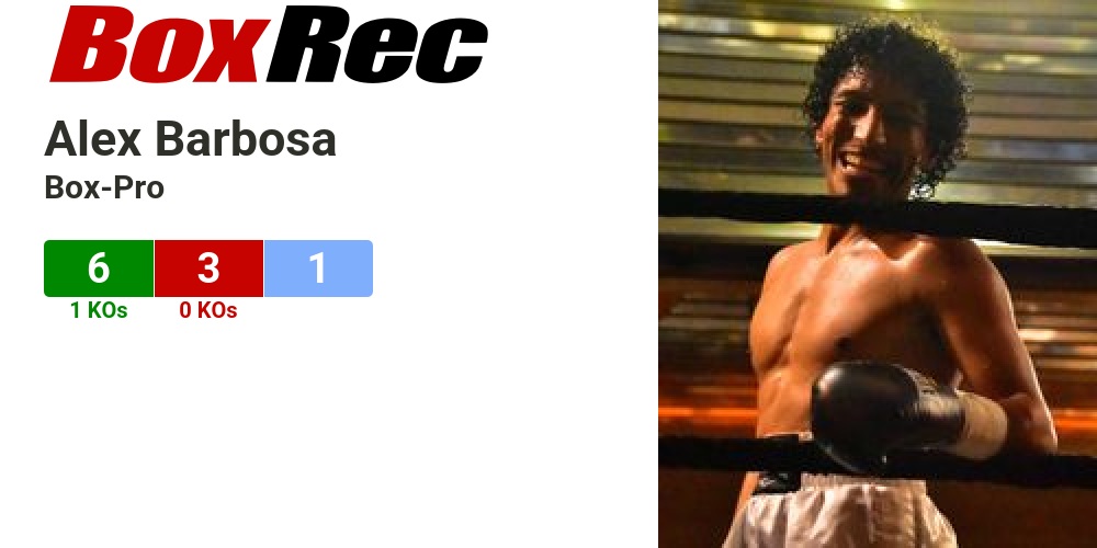 BoxRec: Alex Barbosa