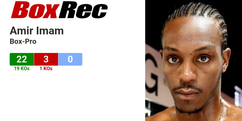 BoxRec: Amir Imam