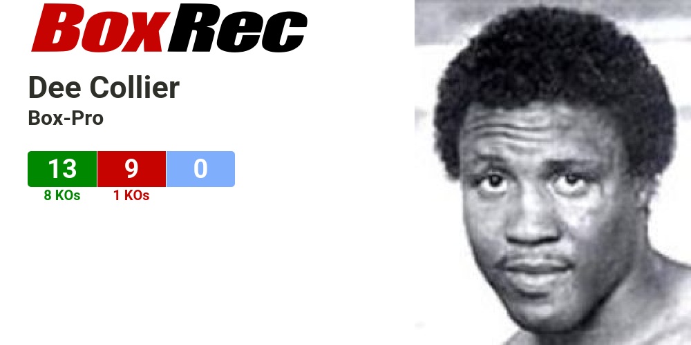 BoxRec: Dee Collier