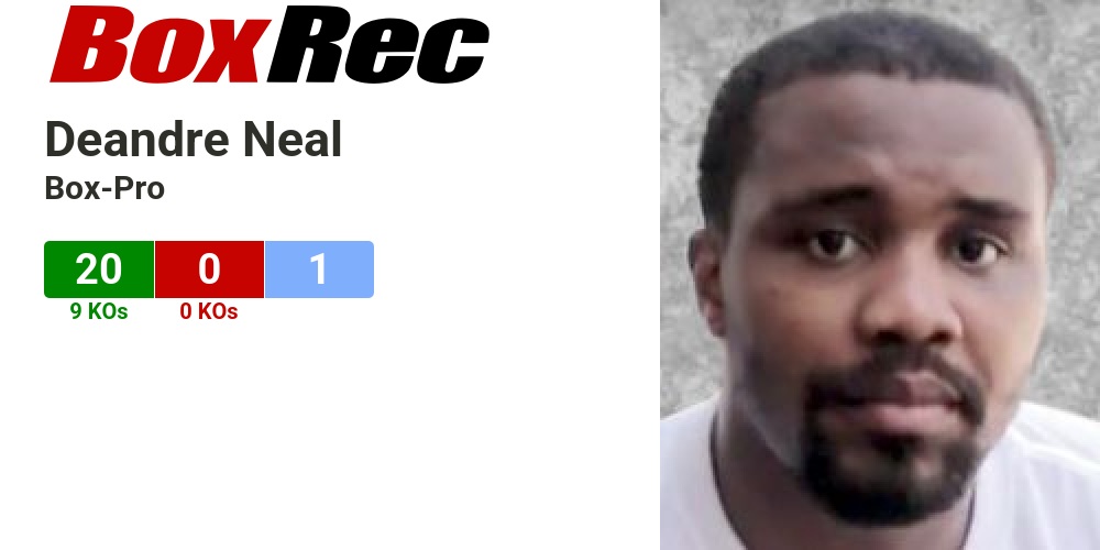 BoxRec: Deandre Neal