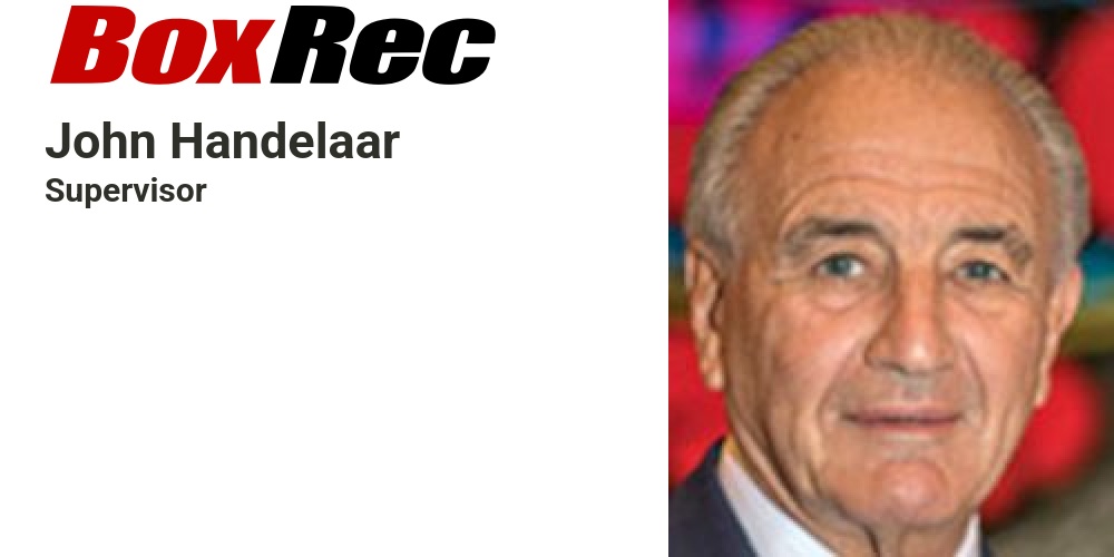 BoxRec: John Handelaar