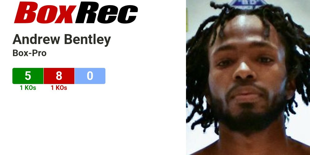 BoxRec: Andrew Bentley