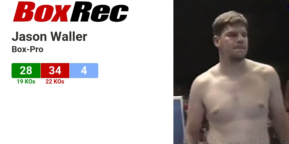 BoxRec: Jason Waller