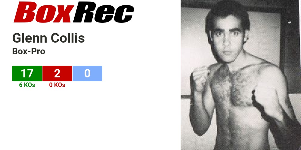 BoxRec: Glenn Collis