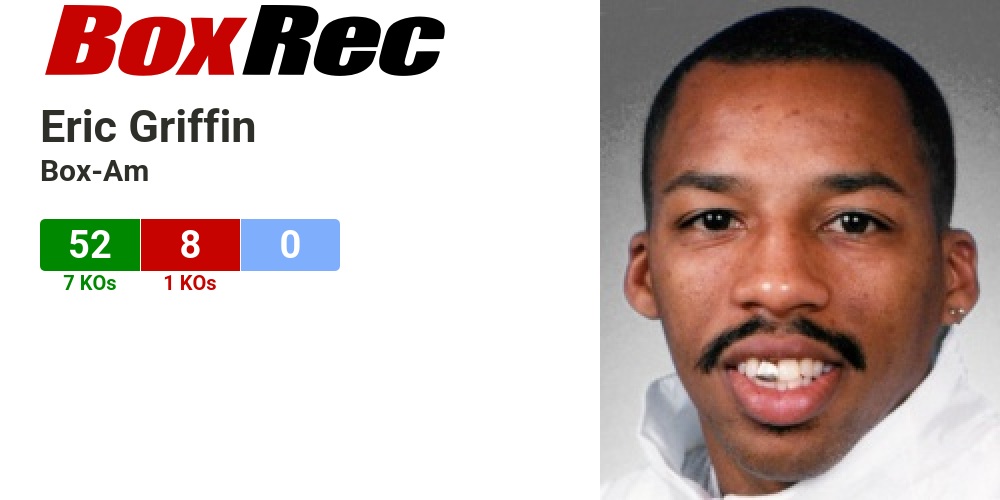 BoxRec: Eric Griffin