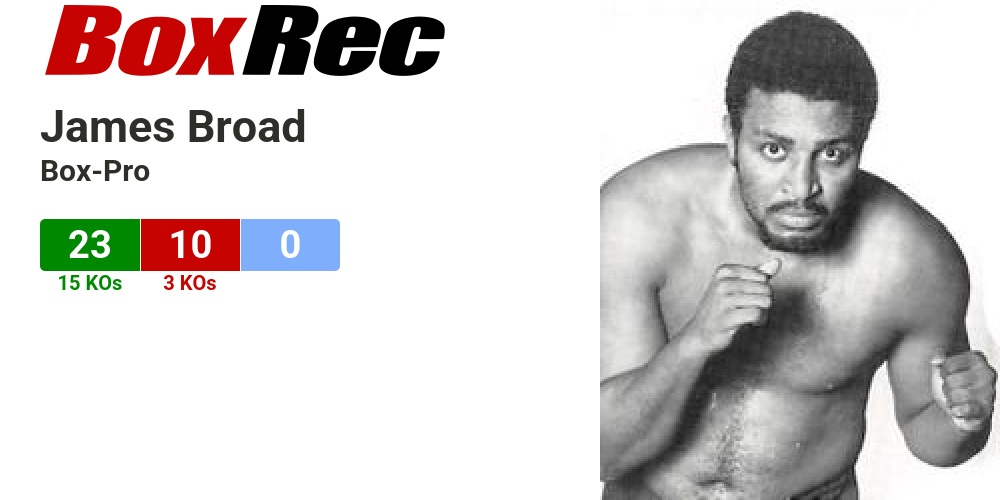 BoxRec: James Broad