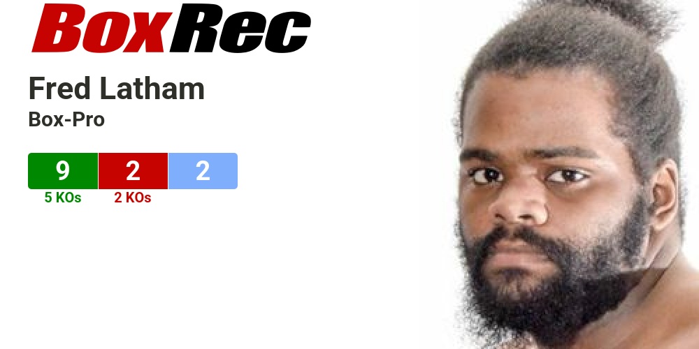 BoxRec: Fred Latham