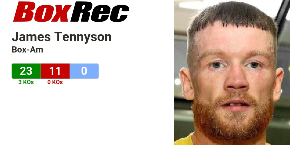 BoxRec: James Tennyson