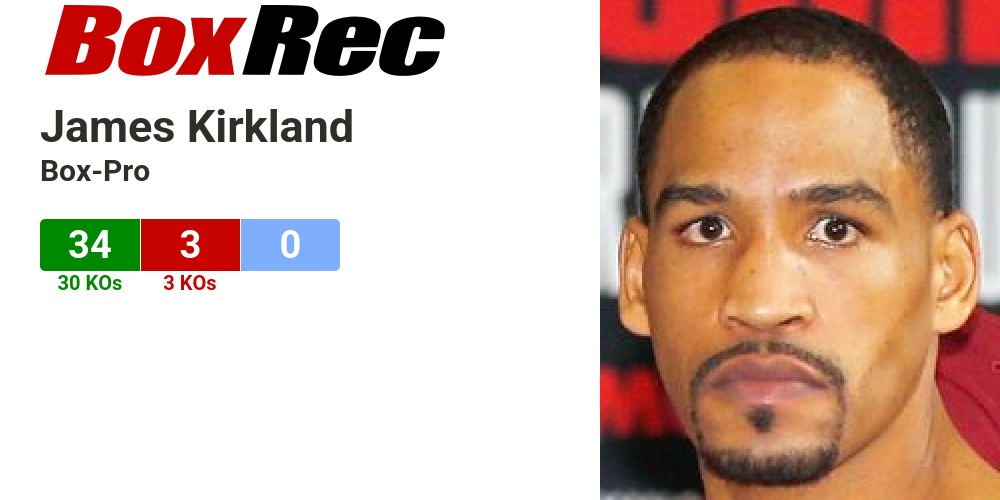 BoxRec: James Kirkland