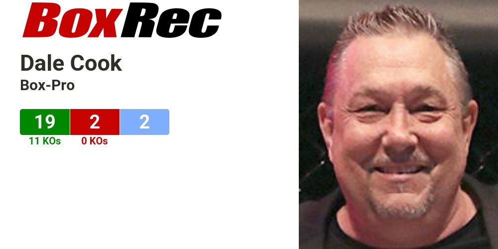 BoxRec: Dale Cook