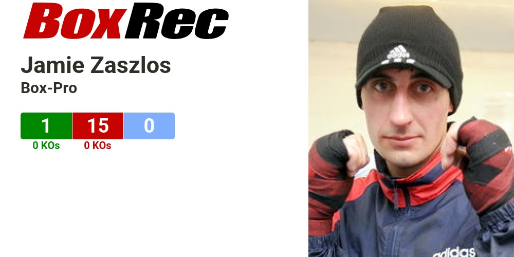 BoxRec: Jamie Zaszlos