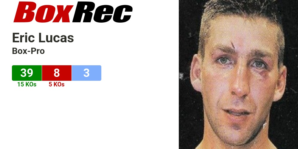 BoxRec: Eric Lucas