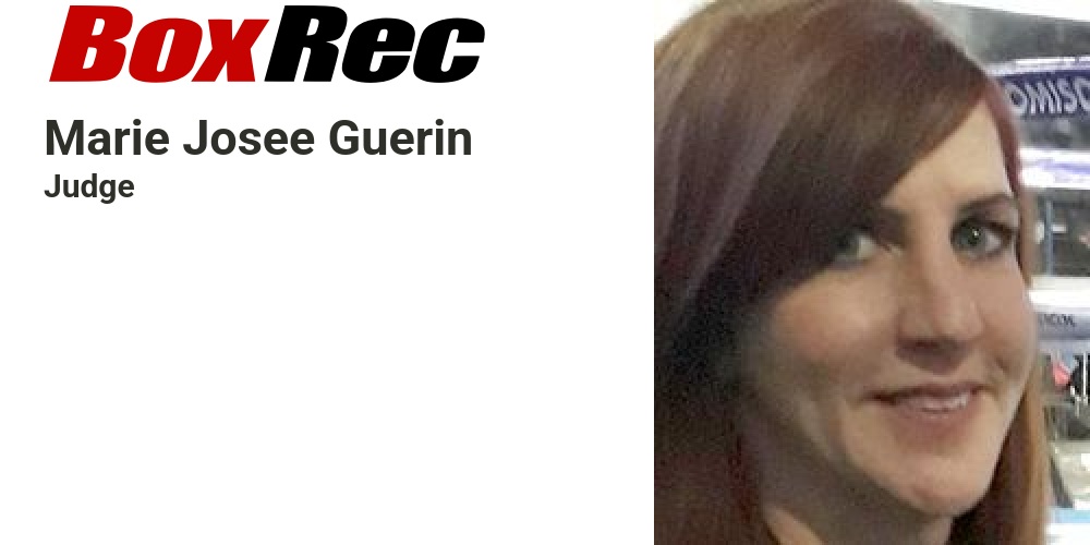BoxRec: Marie Josee Guerin
