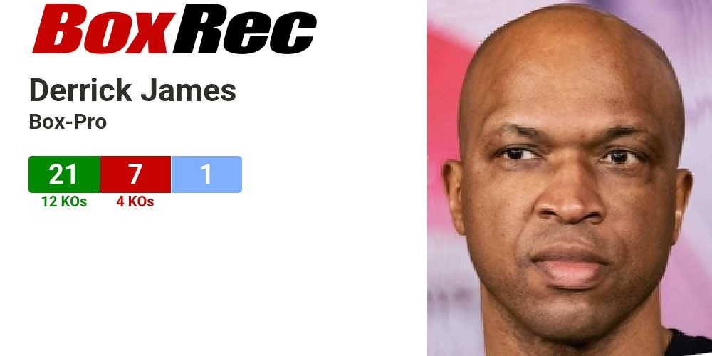 BoxRec: Derrick James