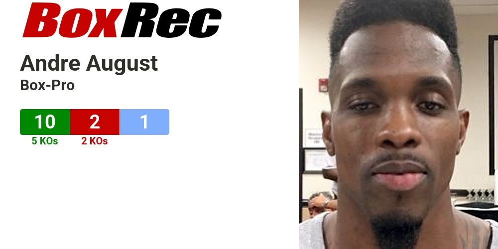 BoxRec: Andre August
