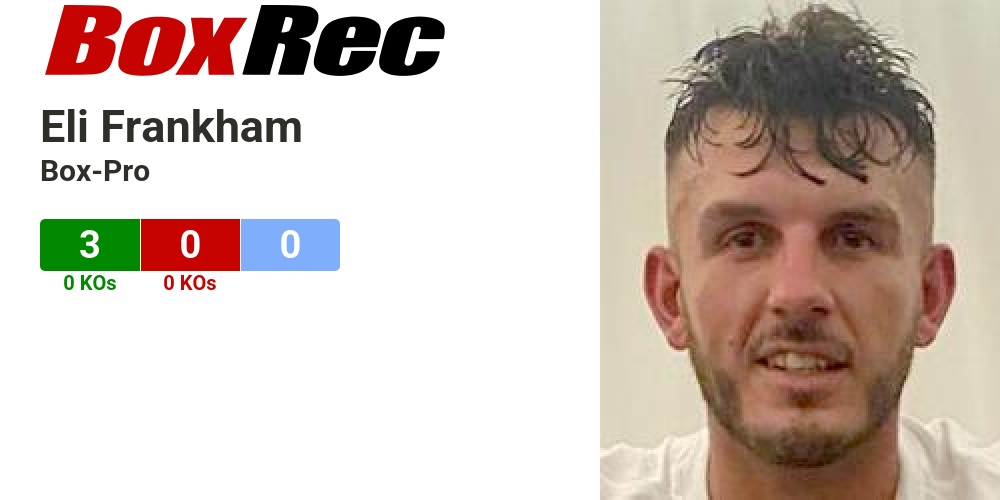 BoxRec: Eli Frankham