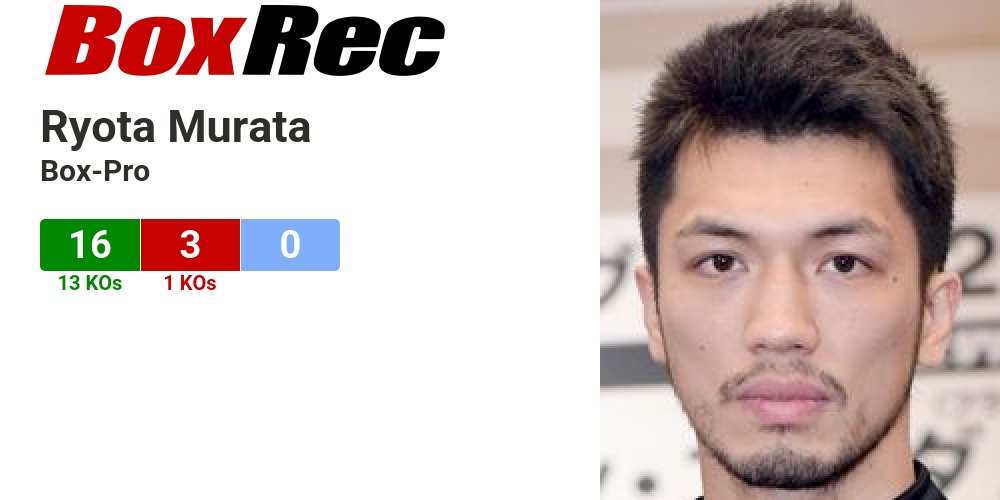 BoxRec: Ryota Murata