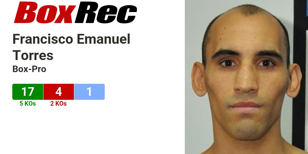 BoxRec: Francisco Emanuel Torres