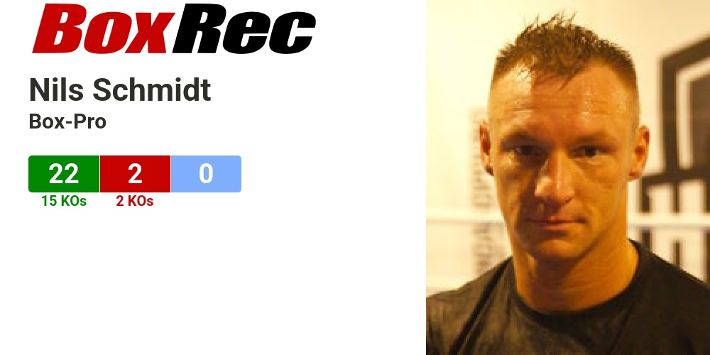 BoxRec: Nils Schmidt