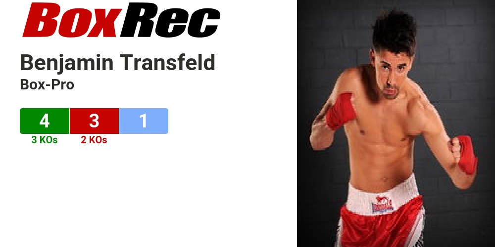 BoxRec: Benjamin Transfeld