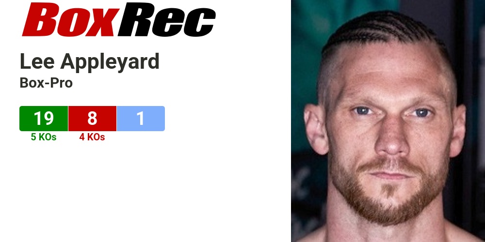 BoxRec: Lee Appleyard