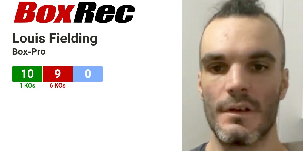 BoxRec: Louis Fielding