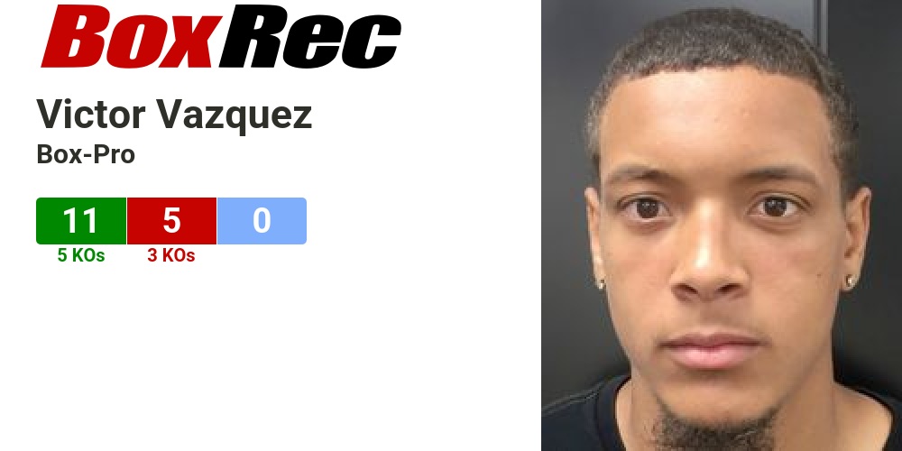 BoxRec: Victor Vazquez