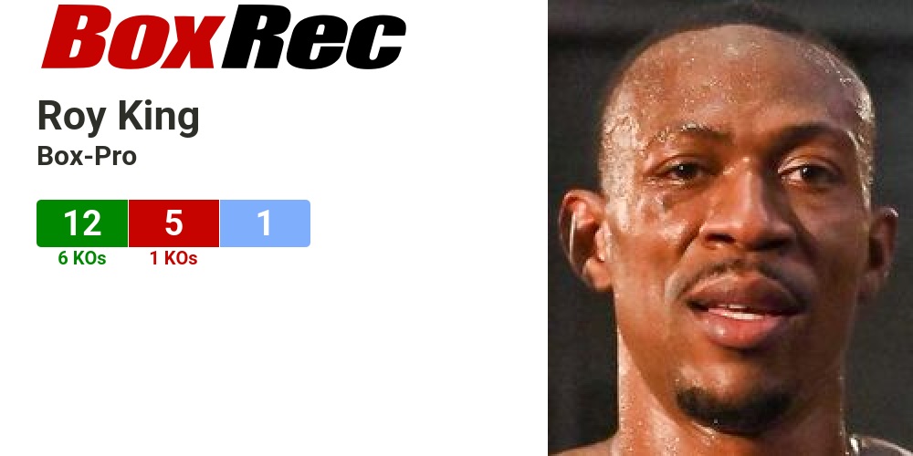 BoxRec: Roy King